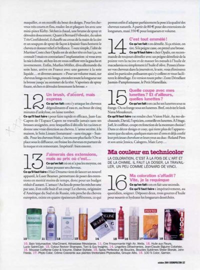 Cosmopolitan octobre 2004 | CAPON-PARIS